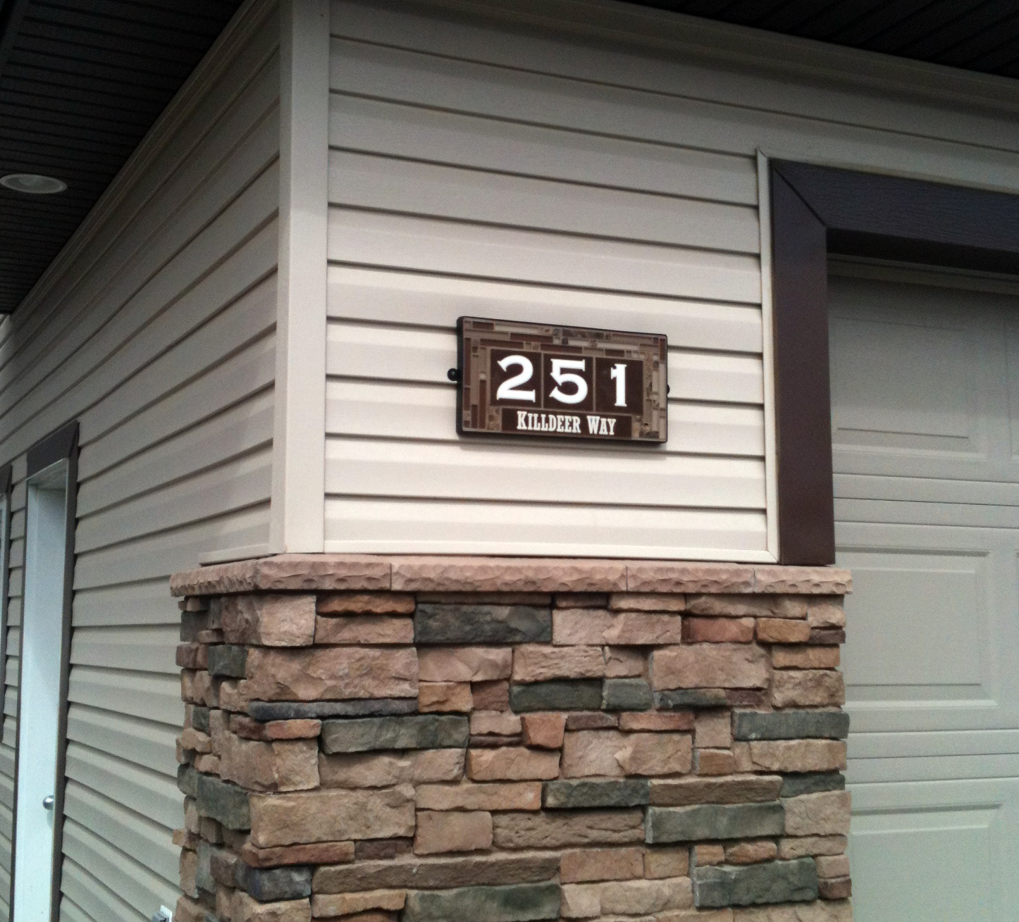 House Numbers Samples - The Tile and Iron Studio